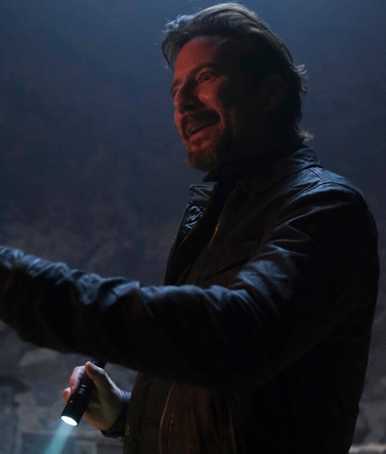 MacGyver S04 Jacket | Russ Taylor Black Leather Jacket