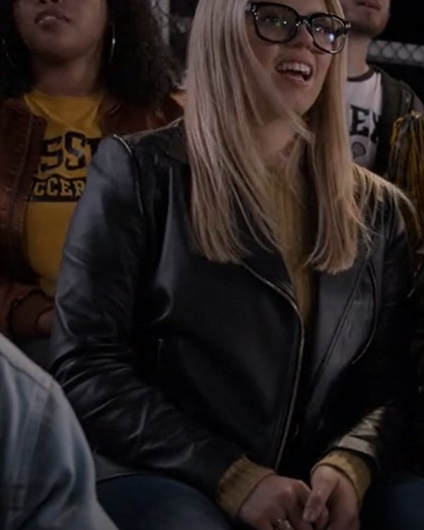 The Sex Lives Of College Girls Leighton Black Leather Jacket Hit Jacket