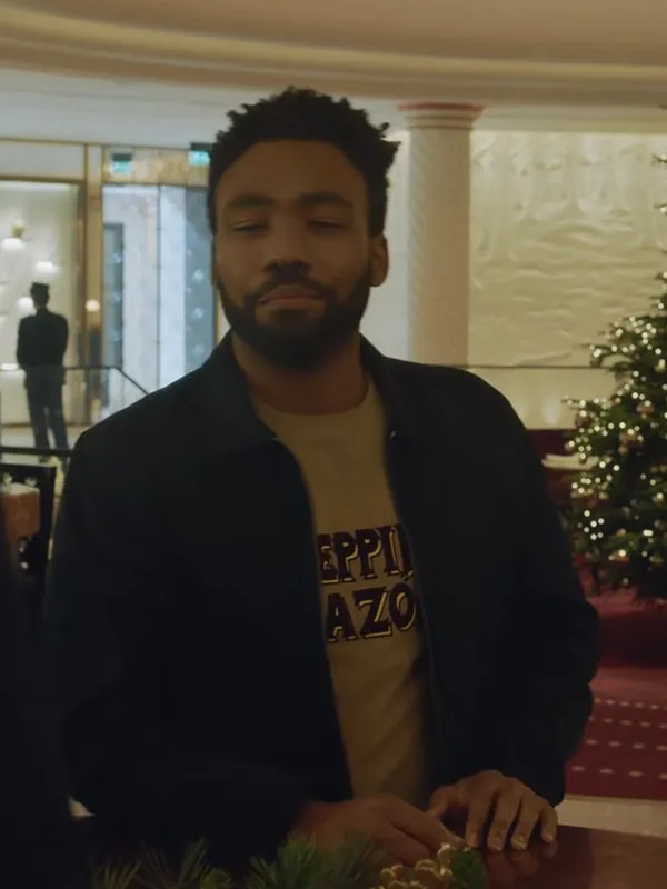 Donald Glover Atlanta S03 Black Zipper Jacket | Hit Jacket