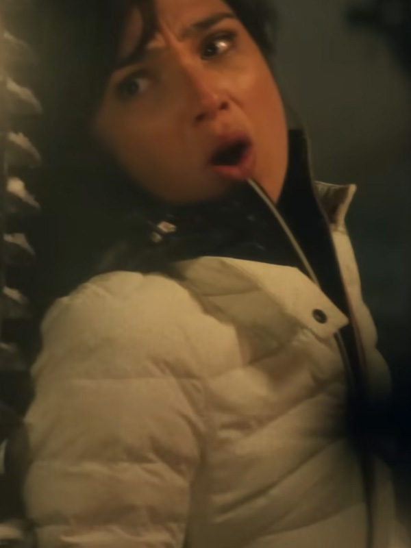 Heart of Stone Rachel Stone Jacket | Gal Gadot White Puffer Jacket