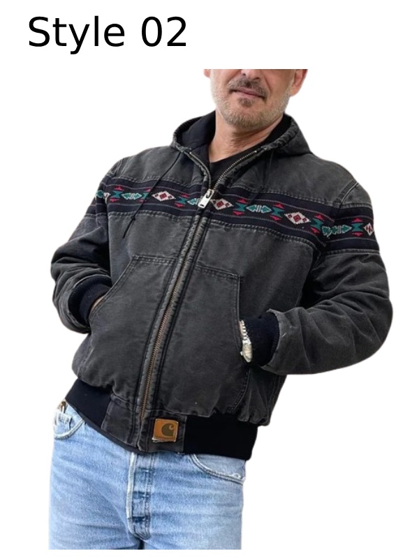 Vintage Carhartt Aztec Jacket - Hit Jacket