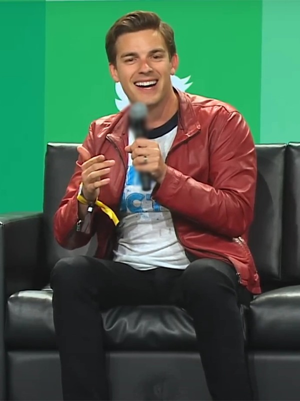 Matpat Red Jacket | Matpat Red Faux Leather Jacket - Hit Jacket