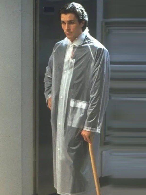 American Psycho Patrick Bateman Raincoat - Hit Jacket