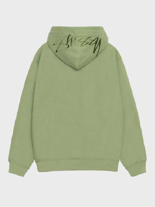 Stussy Back Hood Embroidered Hoodie Explore Now